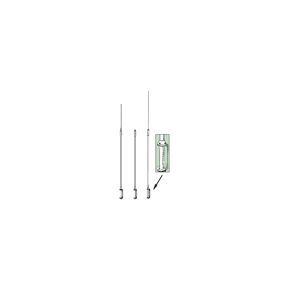 Groundplane HF antenna