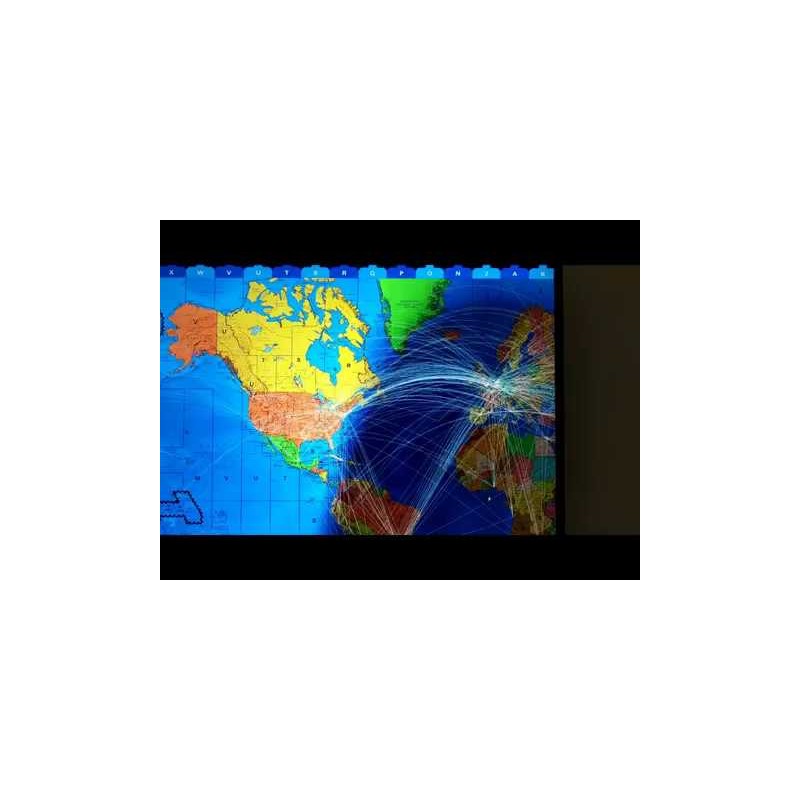 Geochron Atlas World Wall Display 4K/Full-HD wall display