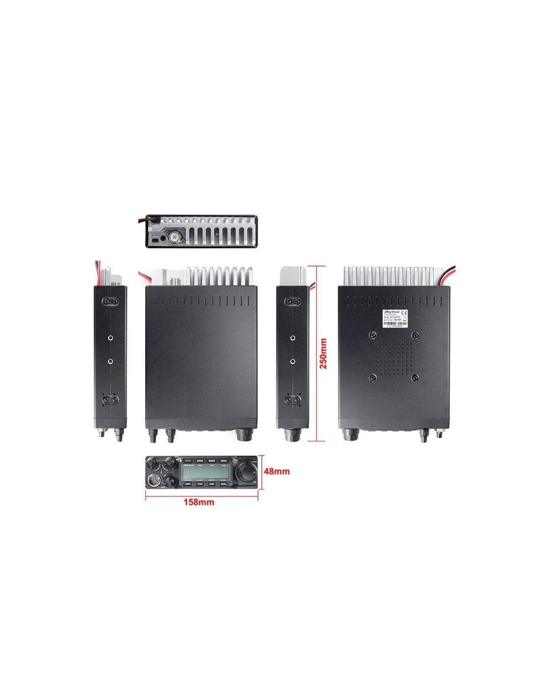 Anytone AT-6666 Pro Transceptor por 10 metros 50 vatios